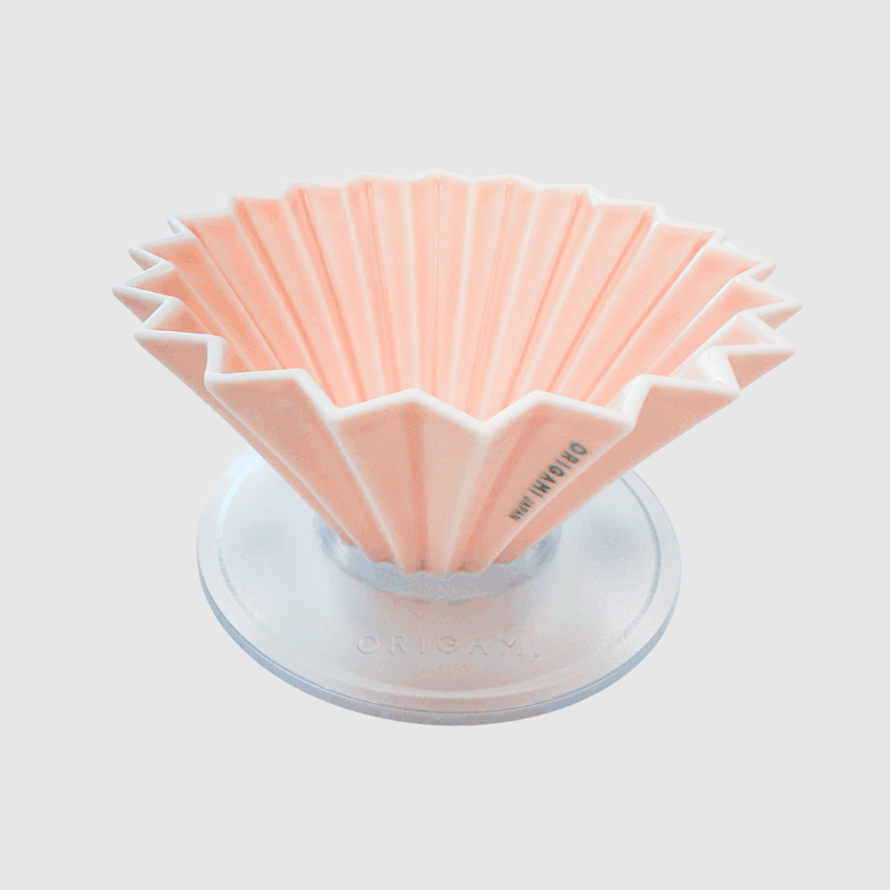 ORIGAMI DRIPPER M MATTE PINK – COPAN COFFEE ROASTERS