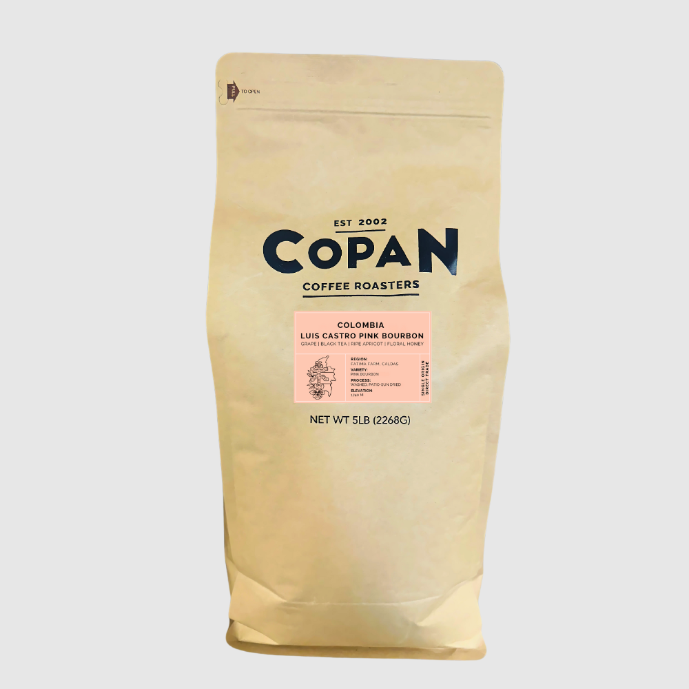 COLOMBIA LUIS CASTRO PINK BOURBON – COPAN COFFEE ROASTERS